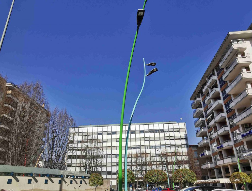 Pali D'Illuminazione - FEROLAB - pali illuminazione arredo urbano ...